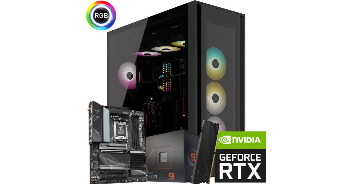 AMD RYZEN 9 7950X // RTX 4090 24GB // 32GB RAM - PC Build | OS BUILD ...