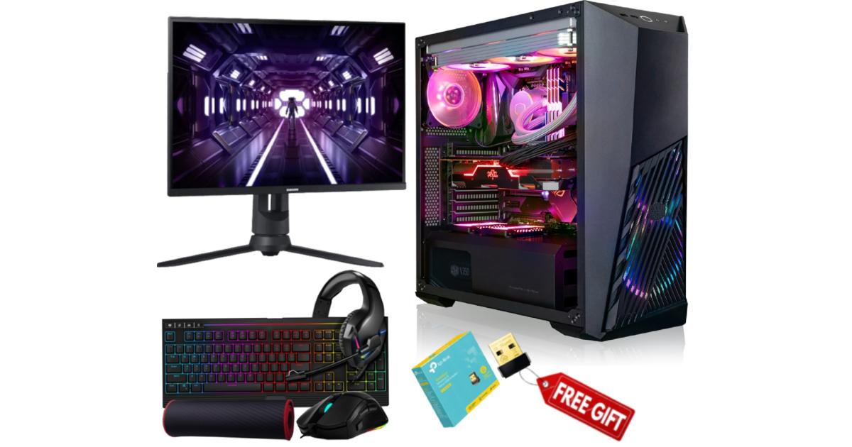 INTEL CORE i5 12400F // RTX 3060 Ti 8GB // 16GB RAM DDR4 w/ Gaming ...