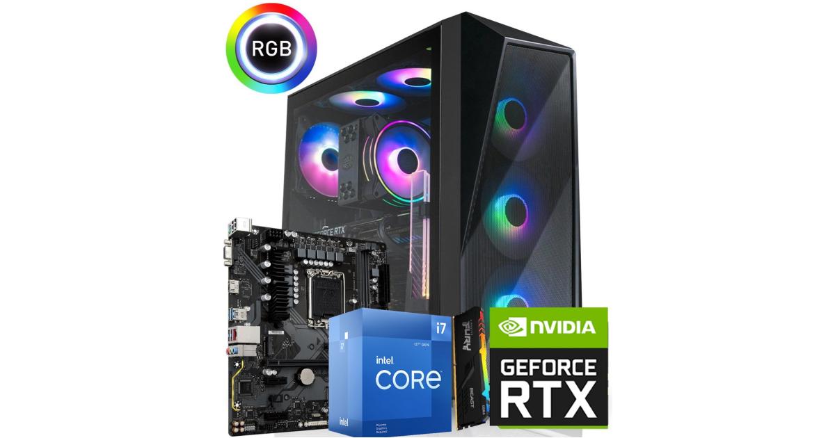 INTEL CORE i7 12700 // RTX 3060 // 16GB RAM DDR4 - Custom Build | OS ...