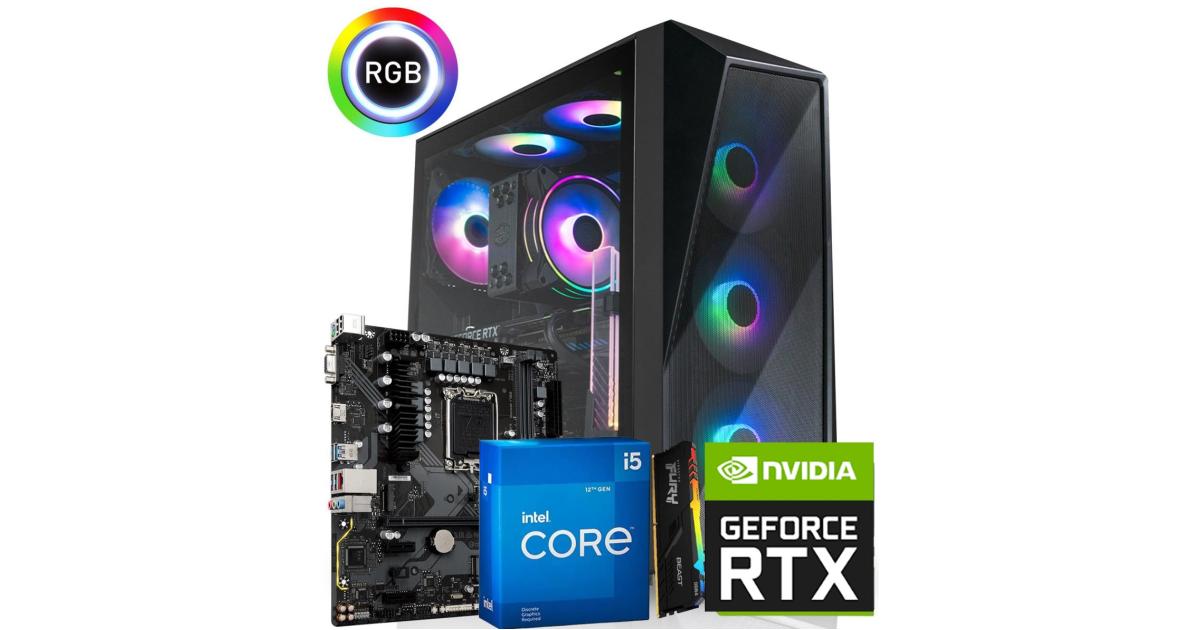 INTEL CORE i5 12400F // RTX 3060 12GB // 16GB RAM DDR4 - Gaming PC | OS ...
