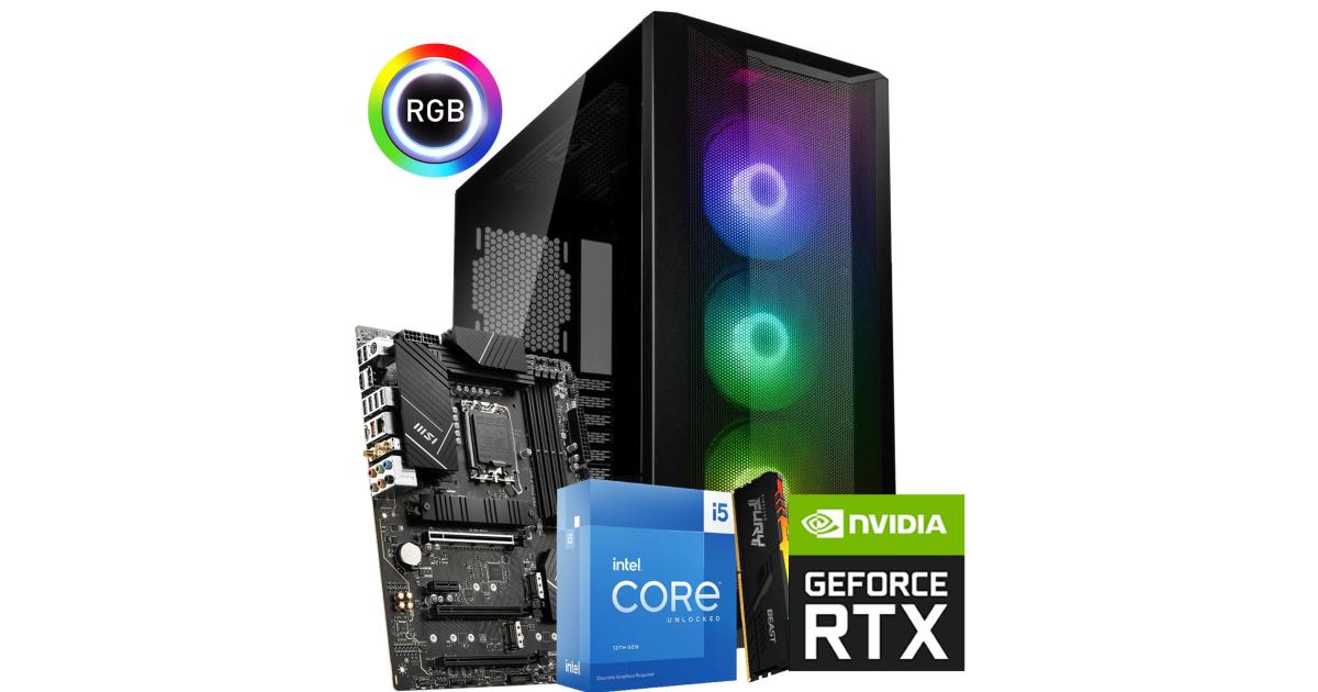 INTEL CORE i5 13600K // RTX 4080 16GB // DDR4 16GB RAM - PC Build | OS ...