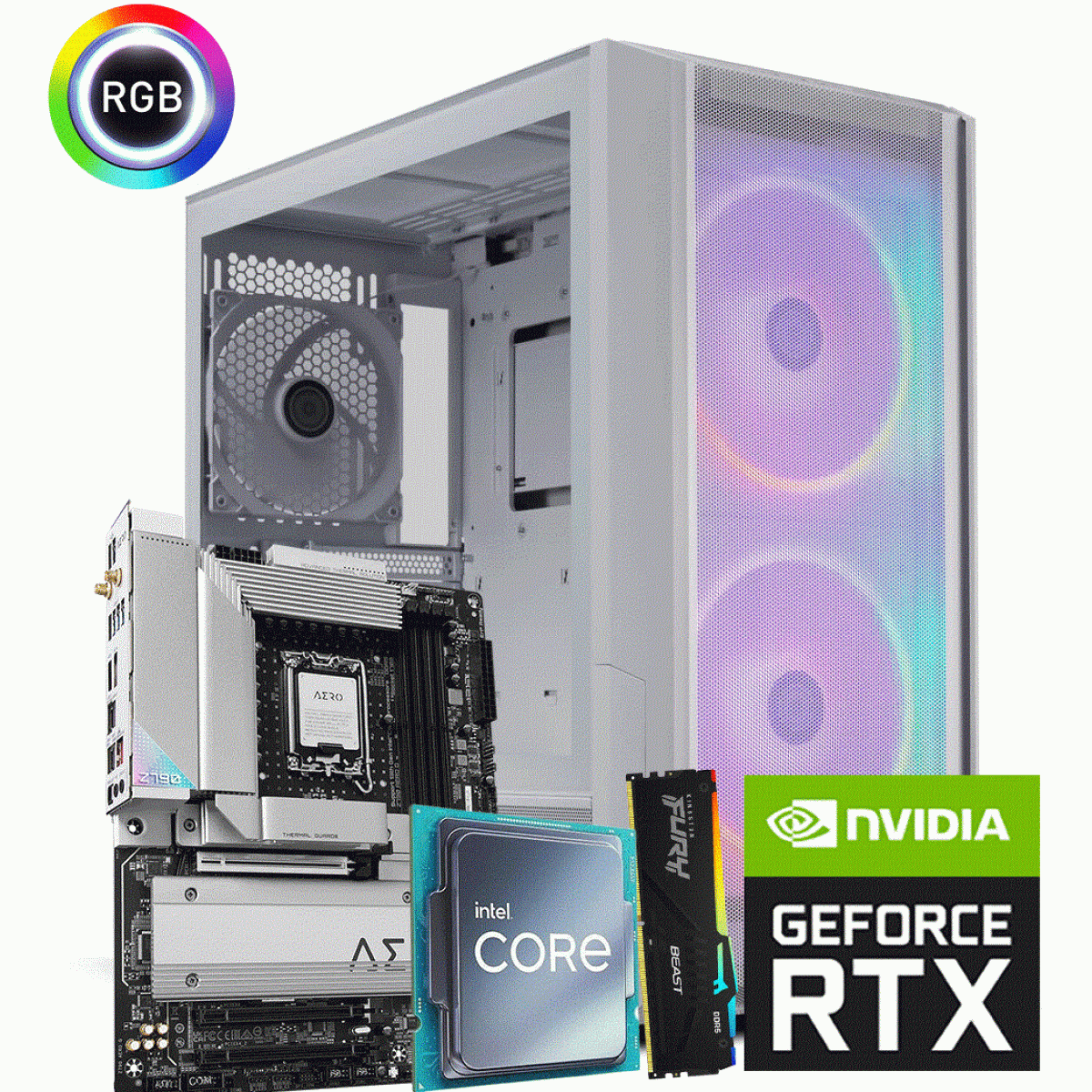 INTEL CORE i9 13900K // RTX 4090 24GB // 32GB RAM DDR5 - Custom PC | OS ...