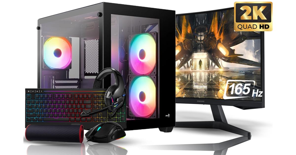 INTEL CORE i5 12400F // RTX 4070 12GB // 16GB RAM DDR4 // 2K QHD@165Hz ...