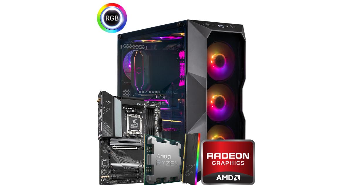 AMD RYZEN 7 7800X3D // AMD RX 7800 XT 16GB // 32GB RAM - PC Build | OS ...