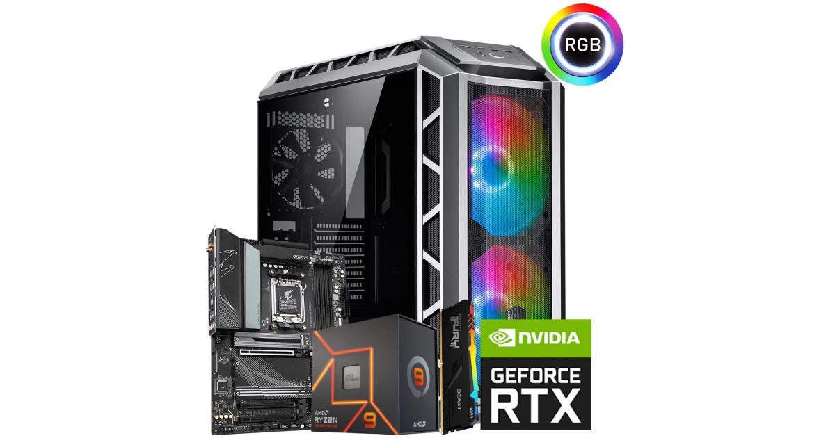 AMD RYZEN 9 7950X // RTX 4090 24GB // 32GB RAM - PC Build | OS BUILD ...