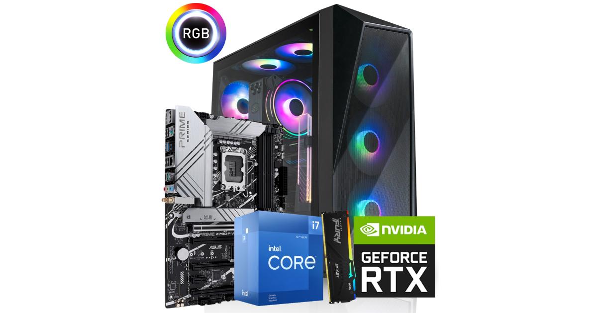 INTEL CORE i7 13700F // RTX 4070 Ti 12GB // 32GB RAM DDR5 - Pro Build ...