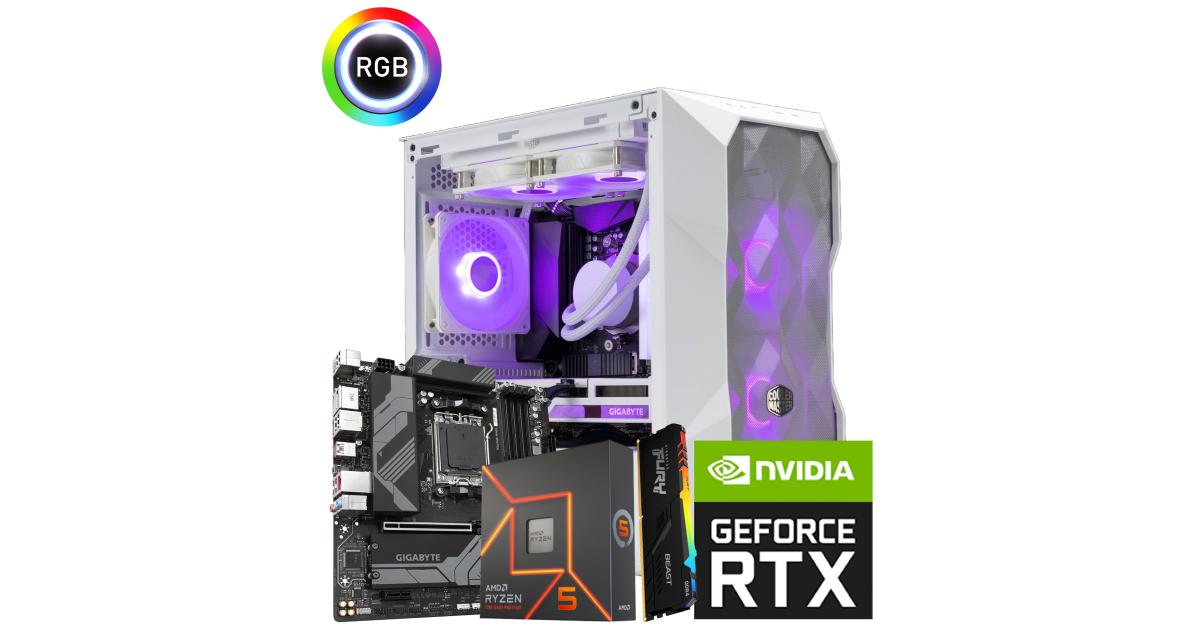 AMD RYZEN 5 7600X // RTX 3060 Ti 8GB // 16GB RAM - Custom PC | GAMING ...