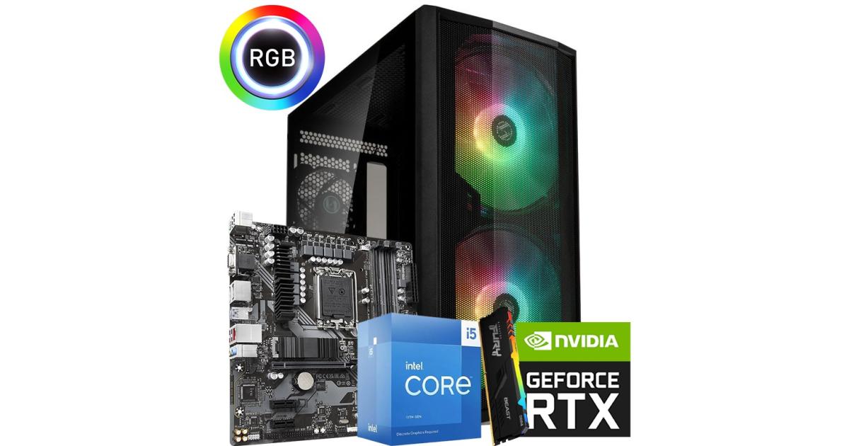 INTEL CORE i5 13400F // RTX 4070 Ti 12GB // 16GB RAM DDR4 - Custom Build | GAMING BUILD | OS ...