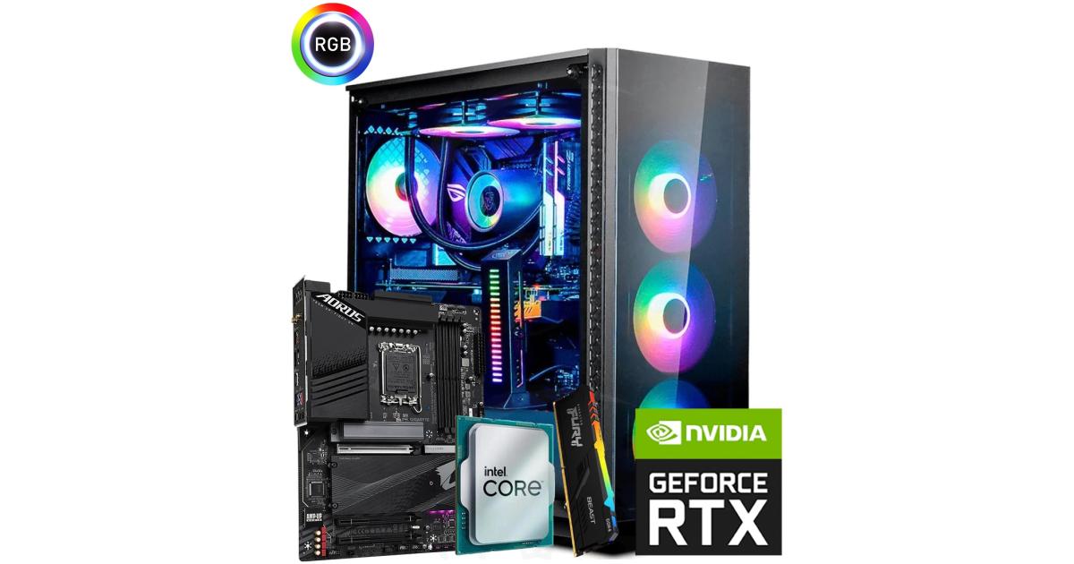 INTEL CORE i7 13700F // RTX 4070 Ti 12GB // 16GB RAM DDR4 - Custom PC ...
