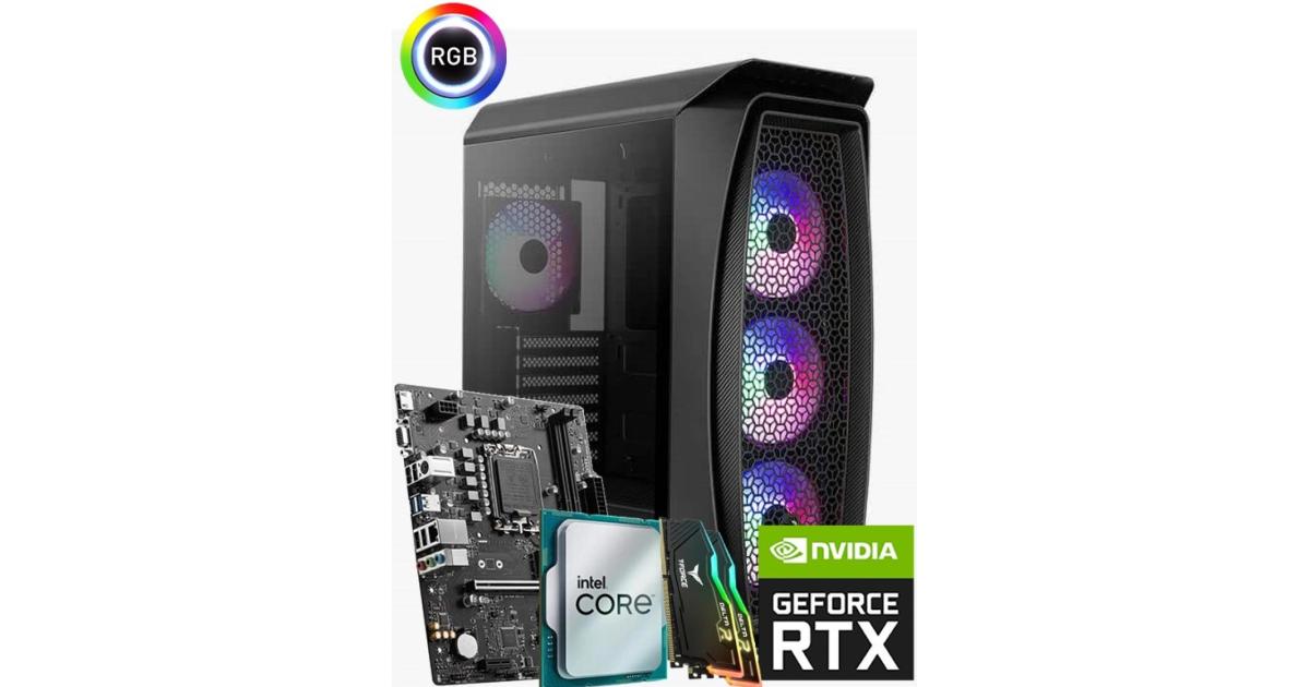 INTEL CORE i5 14400F // RTX 4060 8GB // 16GB RAM DDR4 - Custom Build | OS BUILD | OS | Jordan
