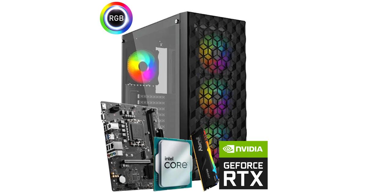 INTEL CORE i5 14400F // RTX 4060 8GB // 16GB RAM DDR4 - Custom Build | OS BUILD | OS | Jordan