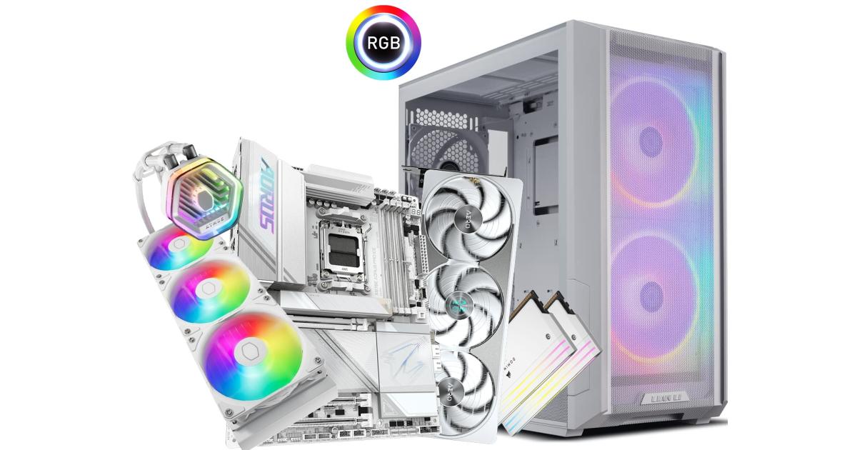 AMD RYZEN 7 9800X3D // RTX 5080 16GB // 48GB RAM - Ultra-End White ...