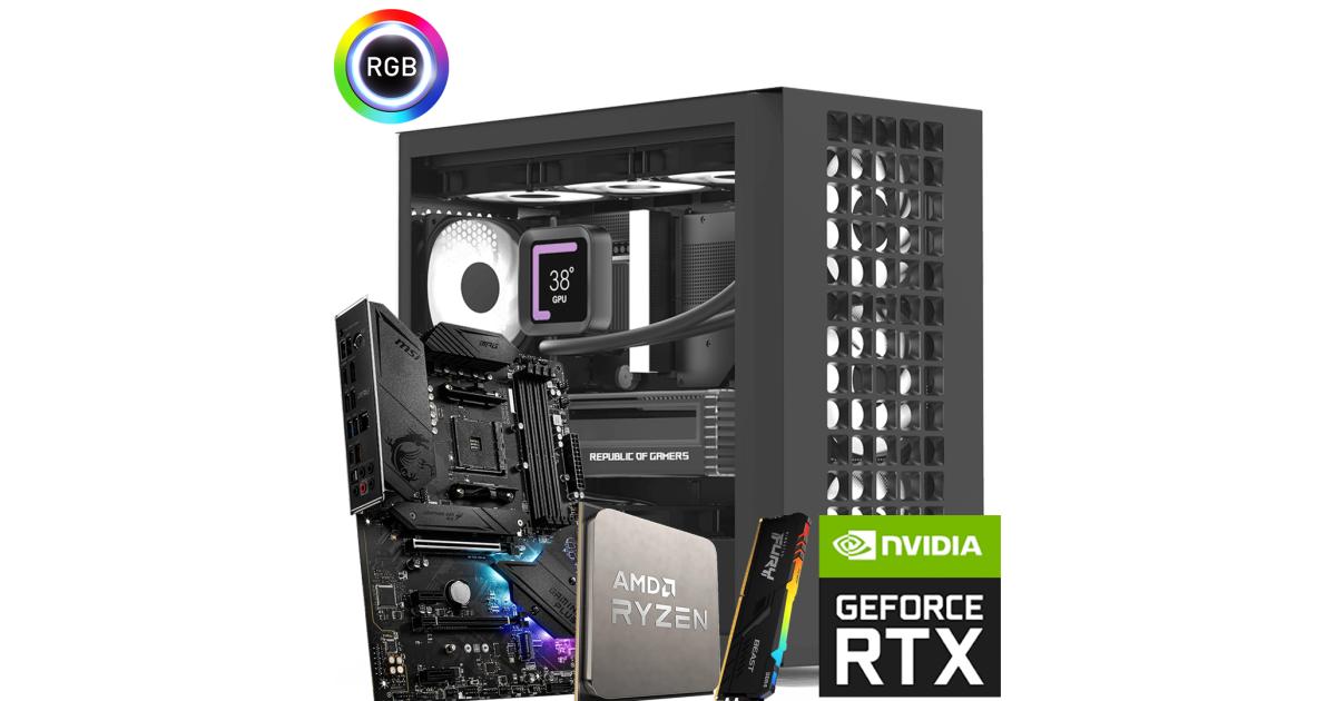 AMD RYZEN 7 5700X3D // RTX 5070 12GB // 16GB RAM - PC Build | OS BUILD ...