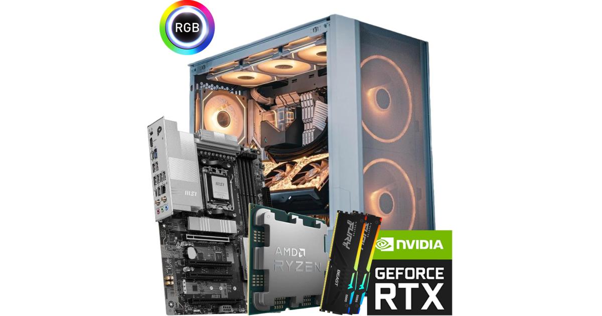 AMD RYZEN 9 9950X3D // RTX 5090 32GB // 64GB RAM - Ultra-End PC Build ...