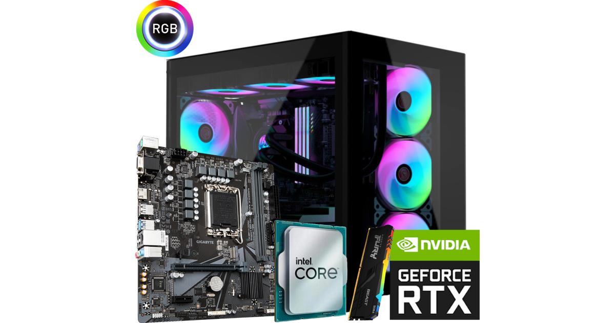 INTEL CORE i5 13400F // RTX 4060 Ti 8GB // 16GB RAM DDR4 - PC Build | OS BUILD | OS | Jordan