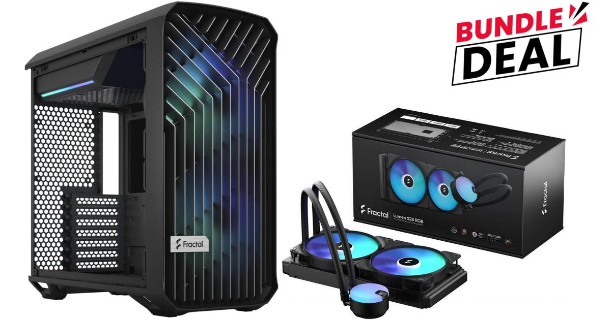 Fractal Design Torrent Compact (Black RGB TG Light Tint) Mid-Tower ...