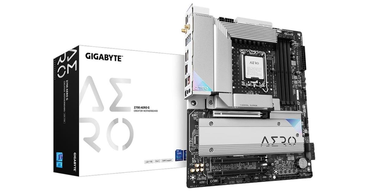 GIGABYTE Z790 AERO G Wifi 6E, Intel 13th 12th Series, LGA 1700/DDR5 ...