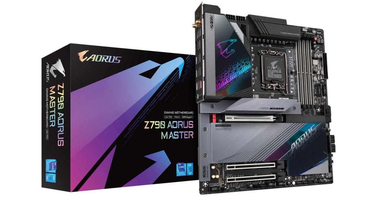 GIGABYTE Z790 AORUS MASTER (WiFi 6E) , Intel 13th 12th Series, LGA 1700 ...