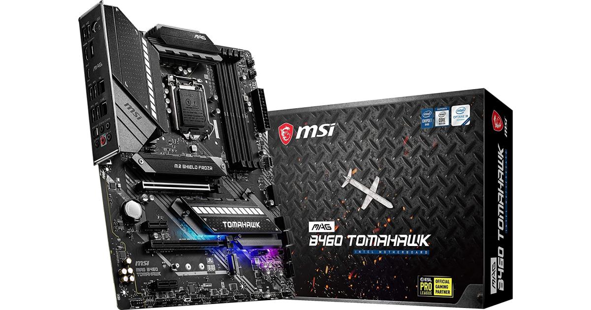 MSI MAG B460 TOMAHAWK Motherboard LGA1200 | MAG B460 TOMAHAWK | OS | Jordan