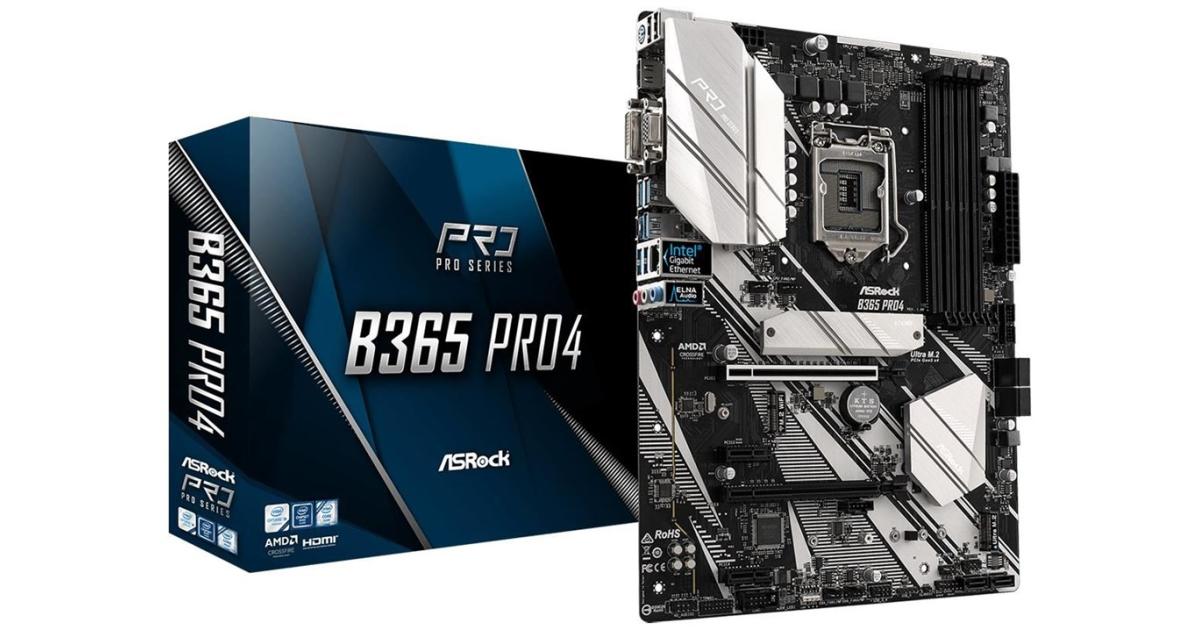ASROCK B365 Pro4 2 Ultra M.2 ATX Motherboard LGA1151 | ASROCK B365 PRO4 ...