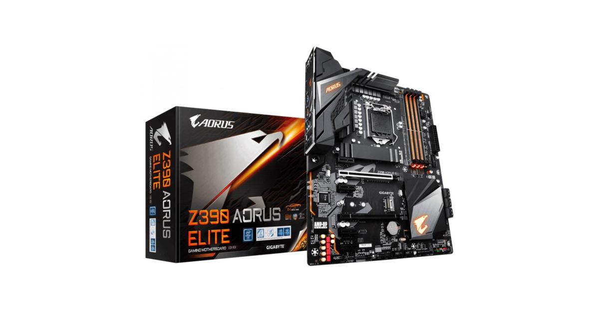 GIGABYTE Z390 AORUS ELITE RGB Fusion Intel Z390 Motherboard | z390 ...