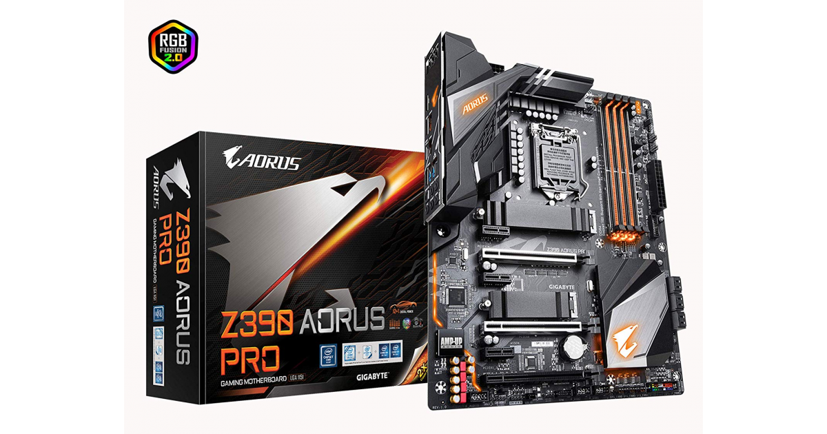 GIGABYTE Z390 AORUS PRO RGB Fusion Intel Z390 Motherboard | z390 PRO ...