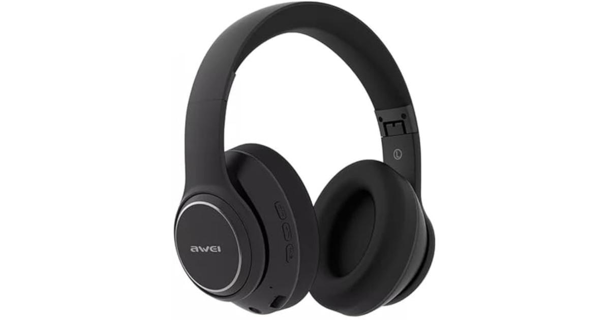 AWEI A200BL RGB Gaming Headset with Mic Over-Ear Headphones Bluetooth 5 ...