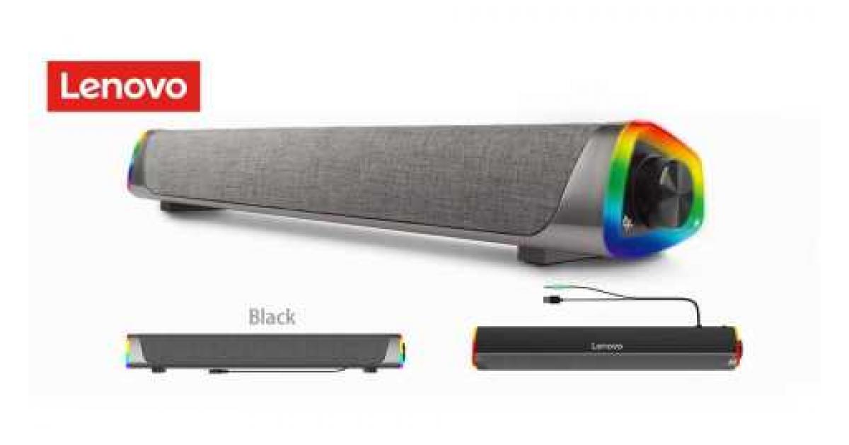 Lenovo L101 Wired Desktop Speaker RGB Light Soundbar | Lenovo L101 | OS ...