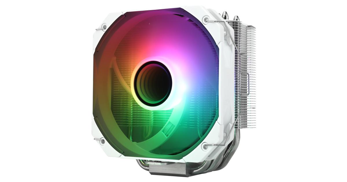 Thermalright Assassin King 120 Mini WHITE ARGB V3 CPU Air Cooler ...