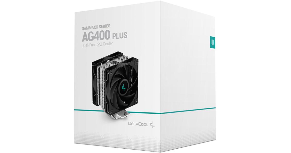 Deepcool GAMMAXX AG400 Plus Tower Dual 120mm Fans Up To 2000 RPM CPU ...