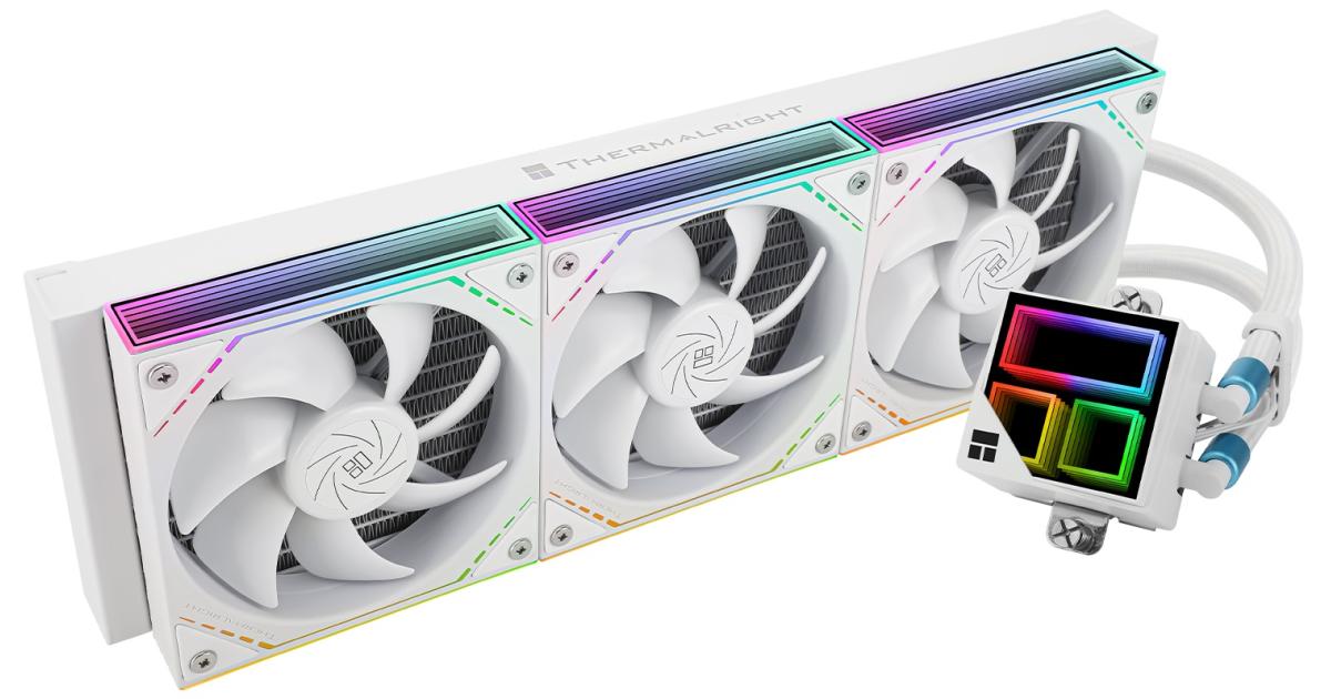 Thermalright Frozen Infinity 360 WHITE ARGB CPU Liquid Cooler, High ...