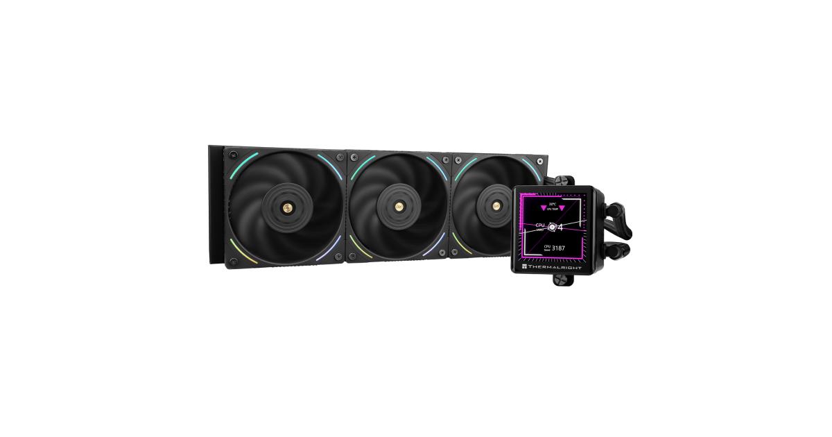 Thermalright Frozen Vision 360 Black ARGB CPU Liquid Cooler w/ 2.88 ...