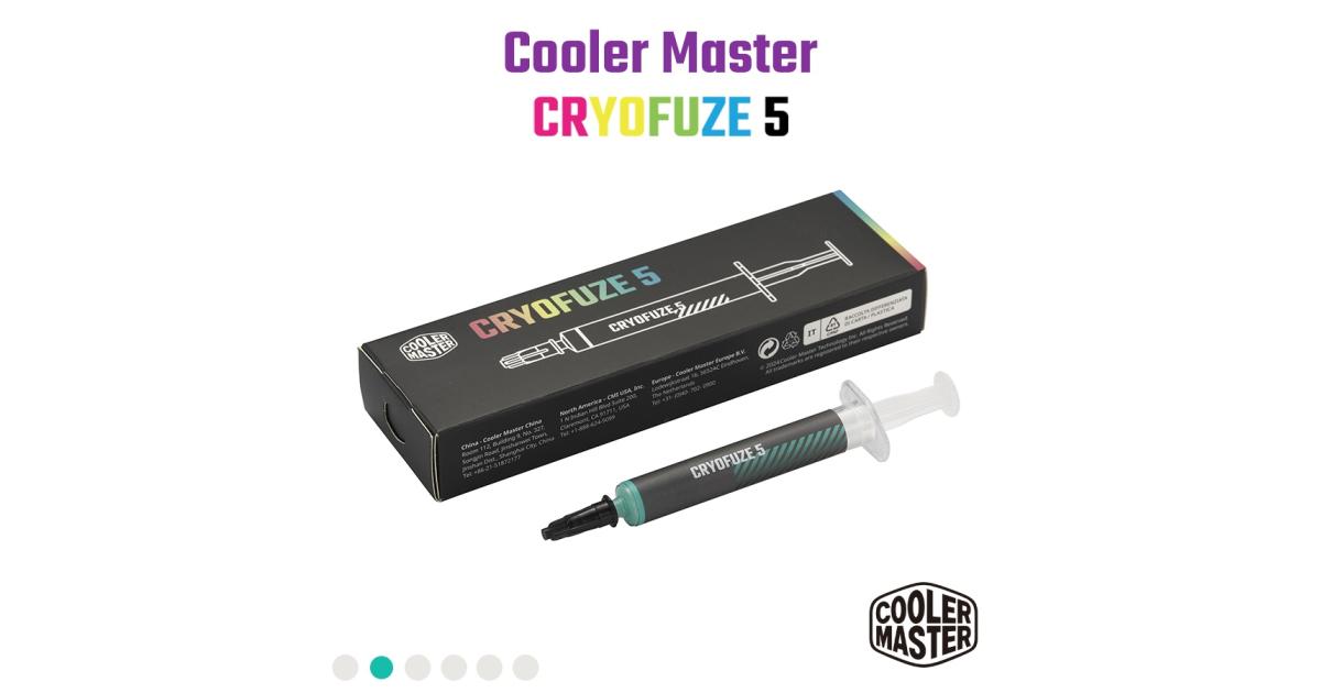 Cooler Master CRYOFUZE 5 (Green) High performance Thermal Paste, 12.6 W ... Cooler Master CRYOFUZE 5 (Green) High performance Thermal Paste, 12.6 W ...