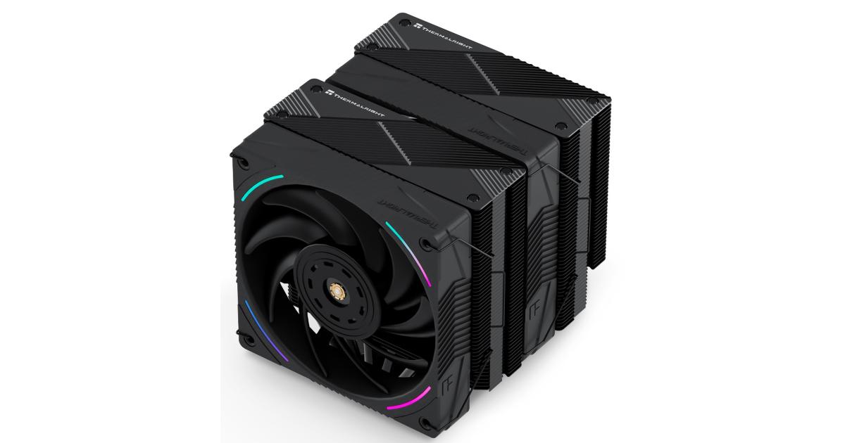 Thermalright Phantom Spirit 120 EVO CPU Air Cooler, Dual Tower w/ 7x 6mm Heat Pipes & High ...