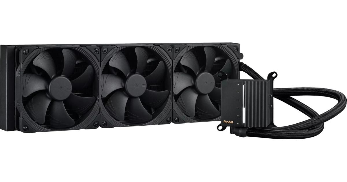 ASUS ProArt LC 420 All-In-One 420mm Ultra Performance Liquid CPU Cooler ...