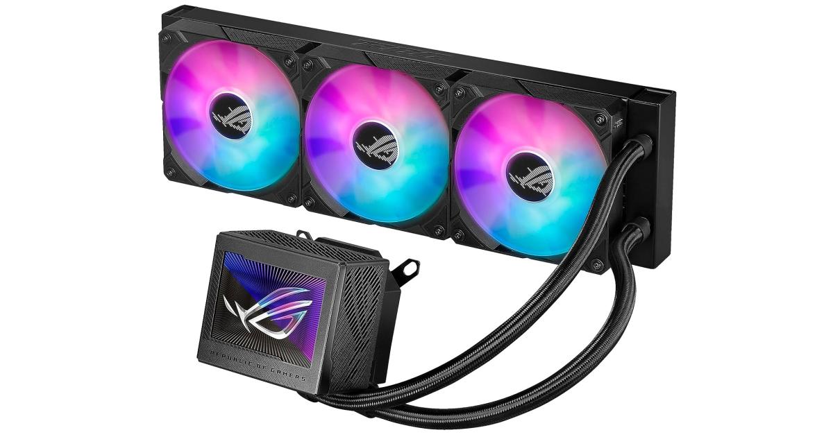 ASUS ROG RYUJIN III 360 ARGB 3.5” LCD Display All-In-One 360mm Liquid ...