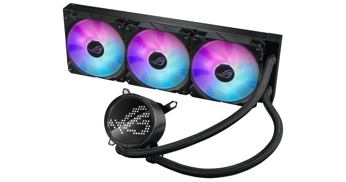 ASUS ROG RYUO III 360 ARGB Anime Matrix™ LED Display All-In-One 360mm ...