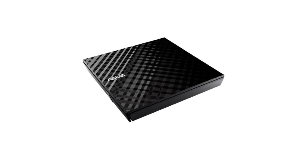 ASUS (SDRW-08D2S-U Lite) Portable External 8X DVD Burner - Black | SDRW ...