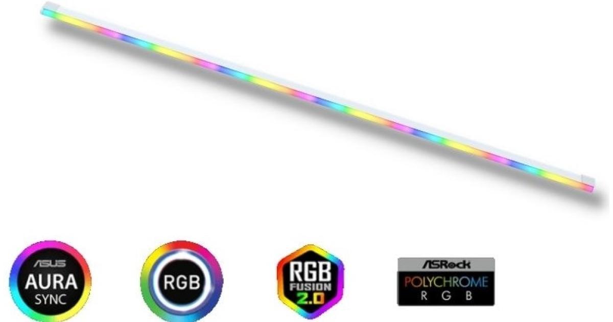 Cooler Master ARGB Addressable Gen 2 Soft Rubber LED STRIP, Double ...
