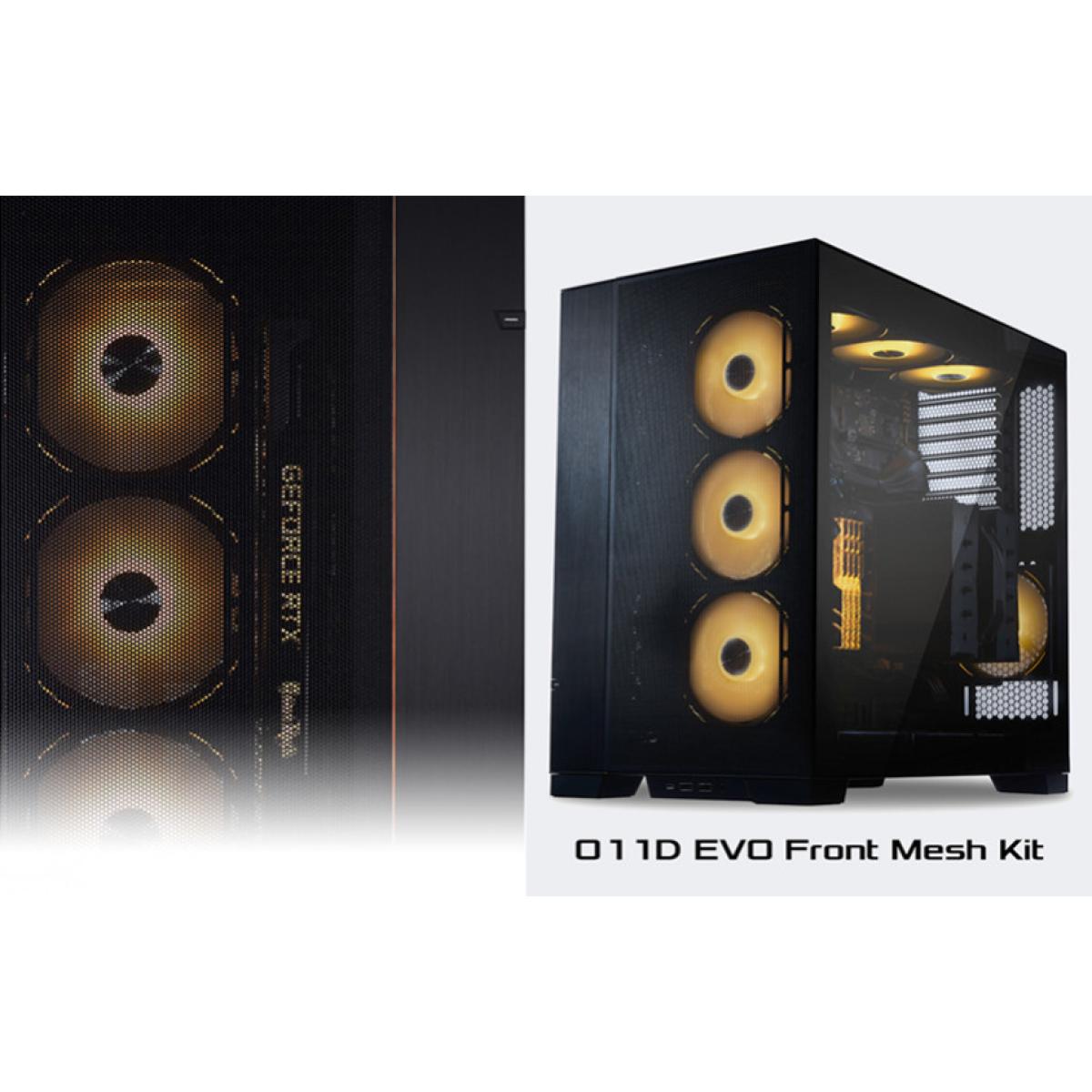 Lian Li O11 Dynamic EVO Front Mesh Kit Black Panel For An Airflow Lian Li O11 Dynamic EVO Front Mesh Kit Black Panel For An Airflow