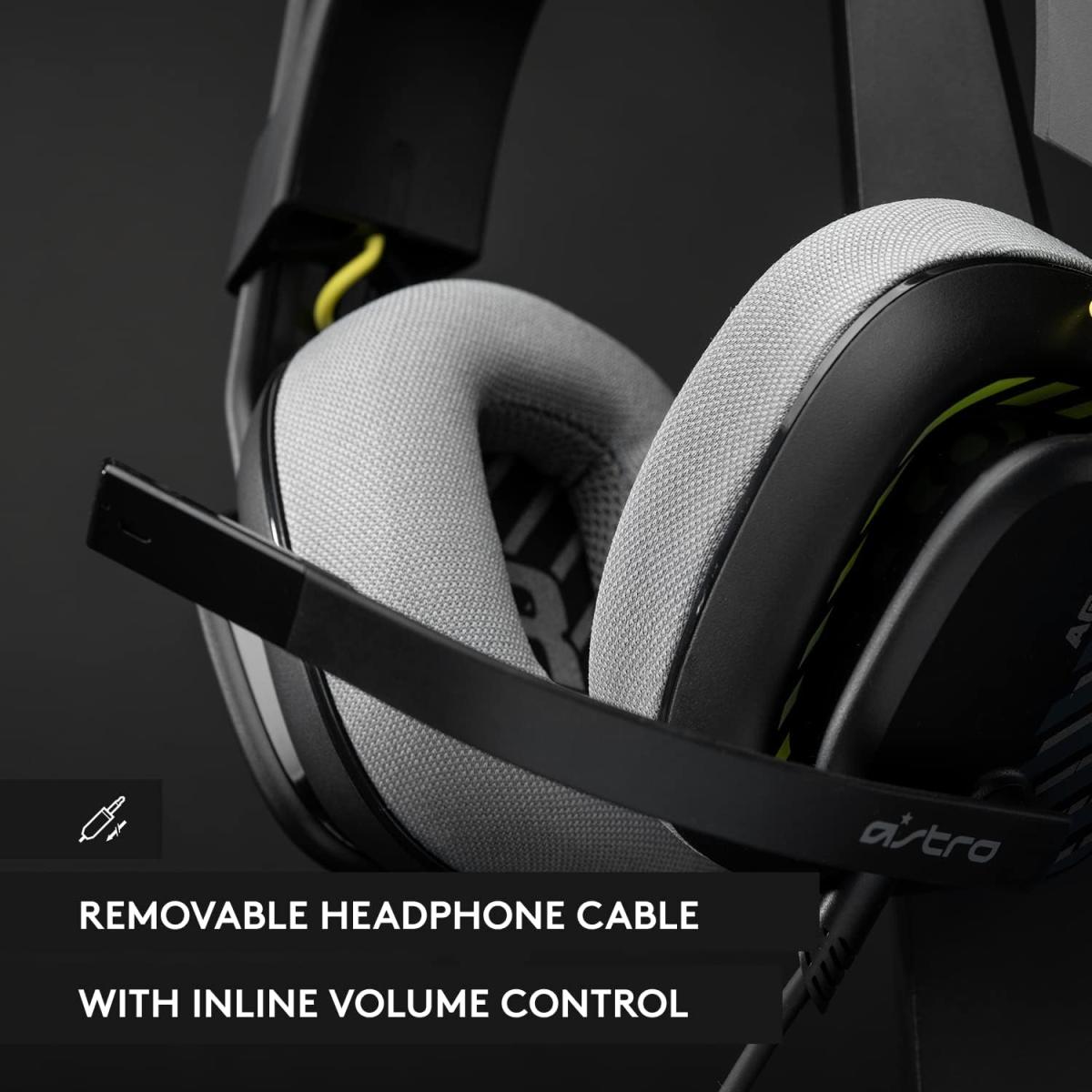 Astro A10 Gen 2 Wired (3.5 mm) Gaming Headset w/ flip-to-Mute Boom ...