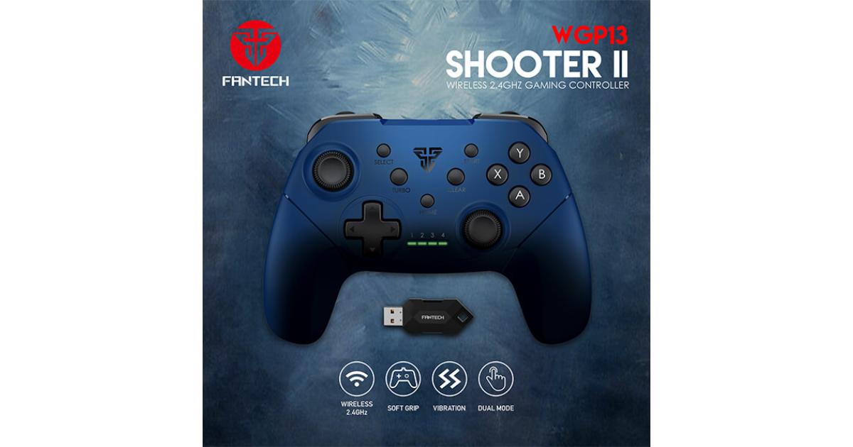 Fantech WGP13 Shooter II Wireless (2.4GHz) Gaming Controller, Built-In ...