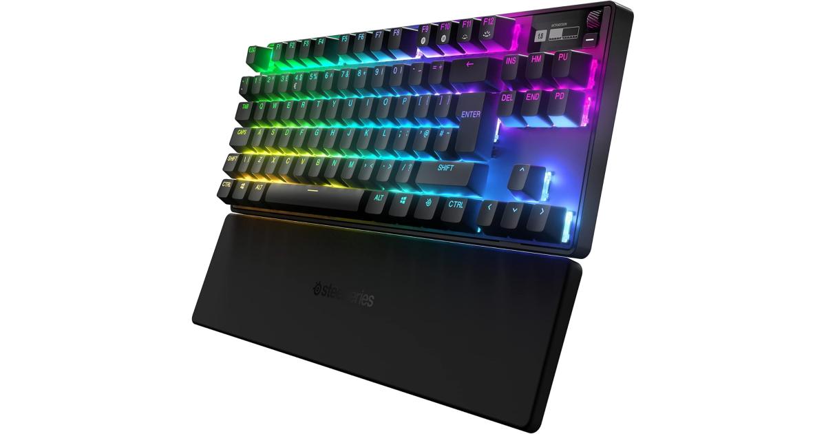 SteelSeries Apex Pro TKL Wireless 80% (2023) (2.4GHz/Bluetooth) RGB ...