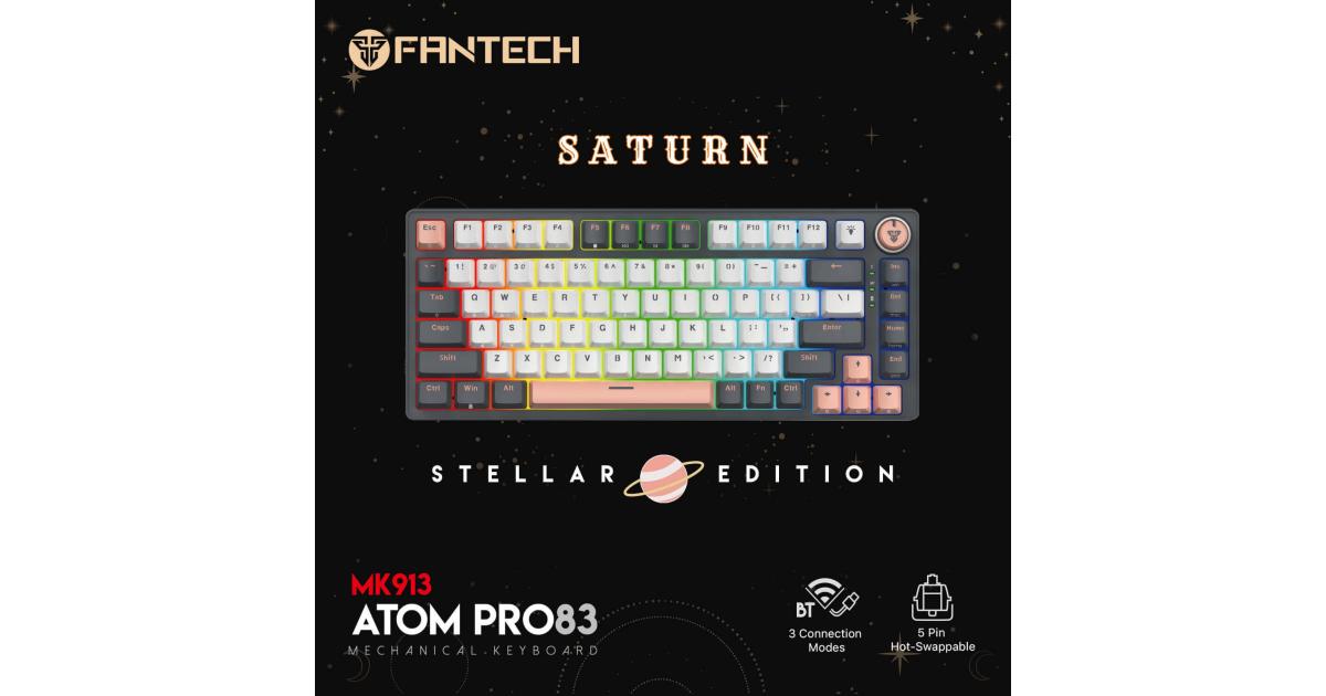 Fantech Atom Pro83 Mk913 TRI-Mode Connection (Wireless 2.4GHz, BT 5.0 ...