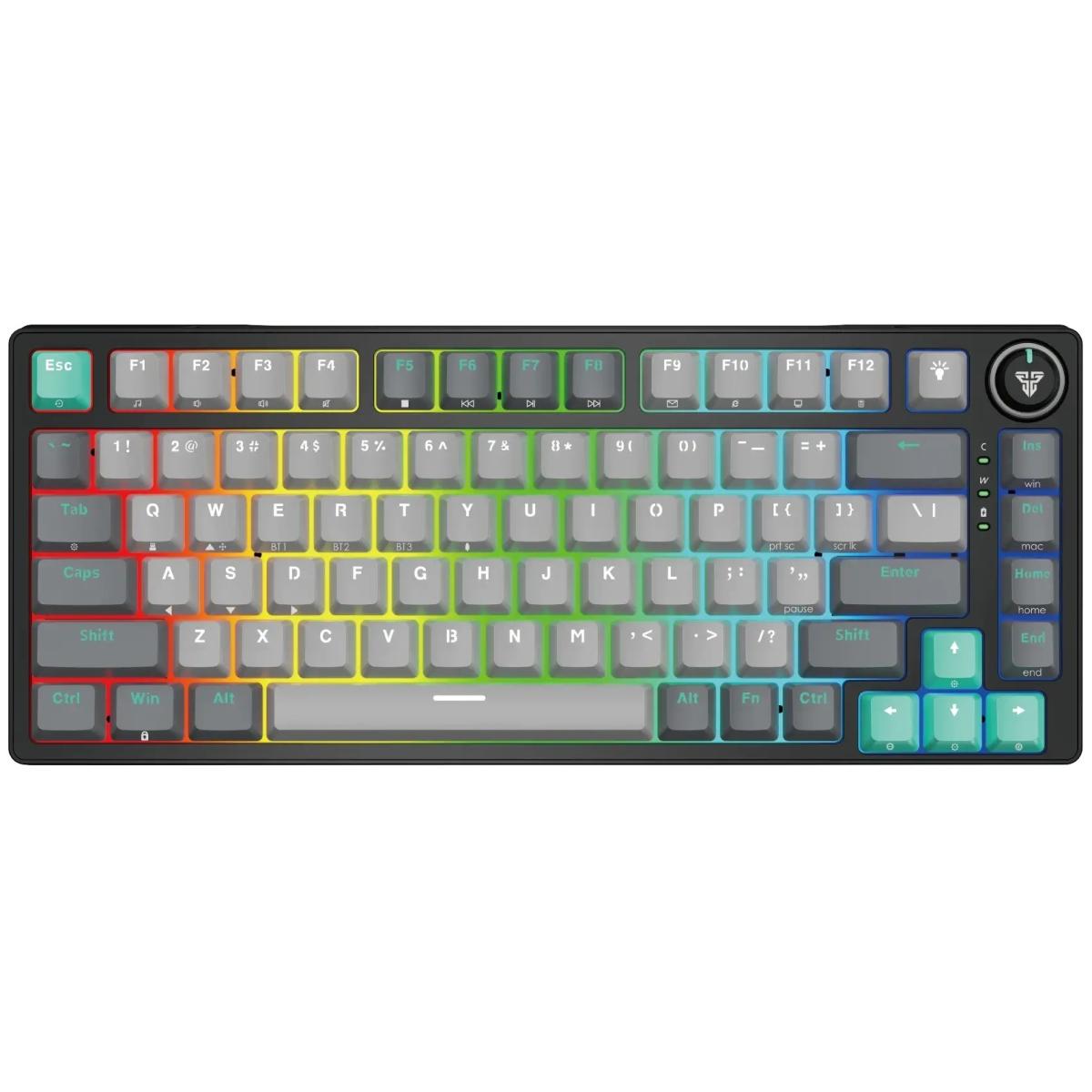 Fantech Atom Pro83 Mk913 TRI-Mode Connection (Wireless 2.4GHz, BT 5.0 ...