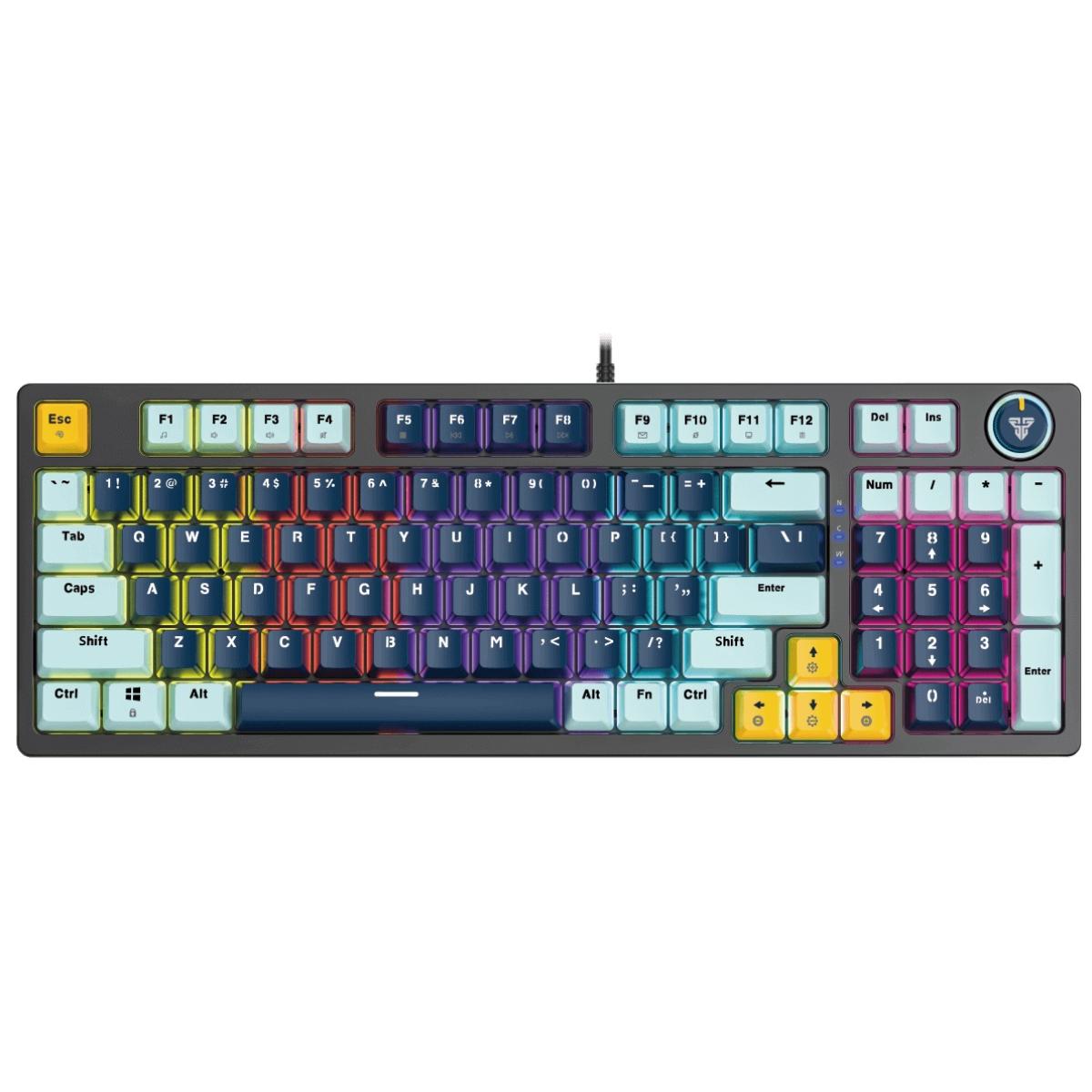 Fantech Atom96 MK890 V2 RGB (Full Size) 3 Colors Combination Wired ...