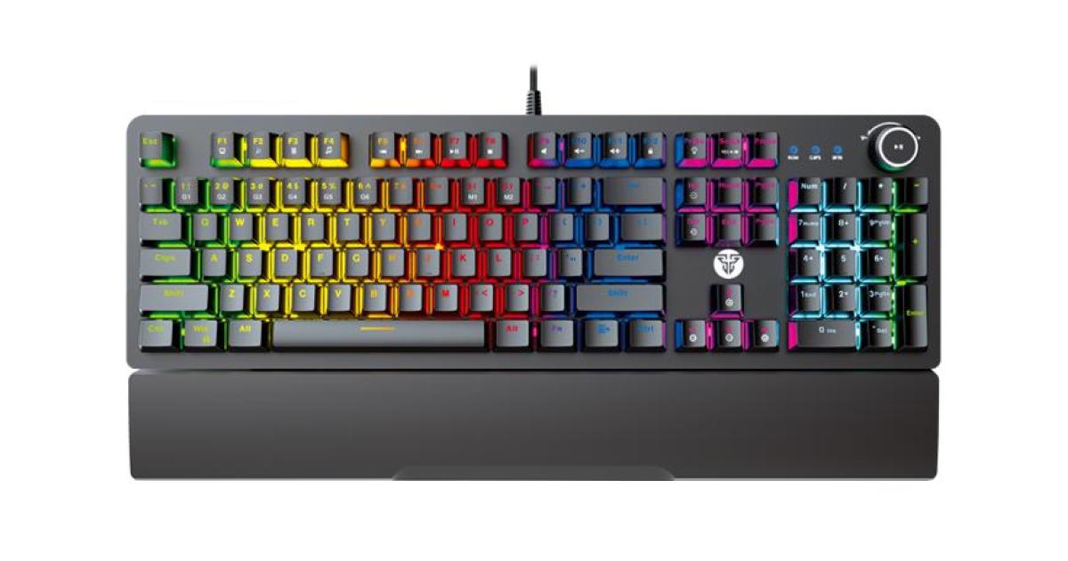 Fantech MaxPower MK853 V2 RGB Mechanical Gaming Keyboard, Macro ...