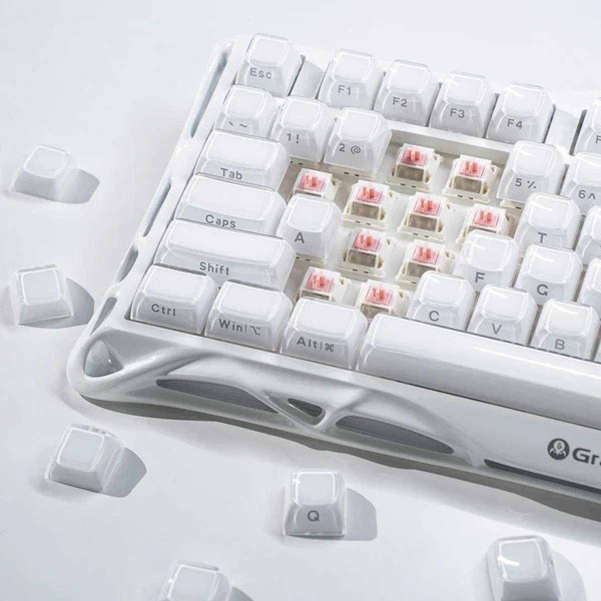 GravaStar Mercury K1 75% Wireless Mechanical Gaming Keyboard, Aluminum ...