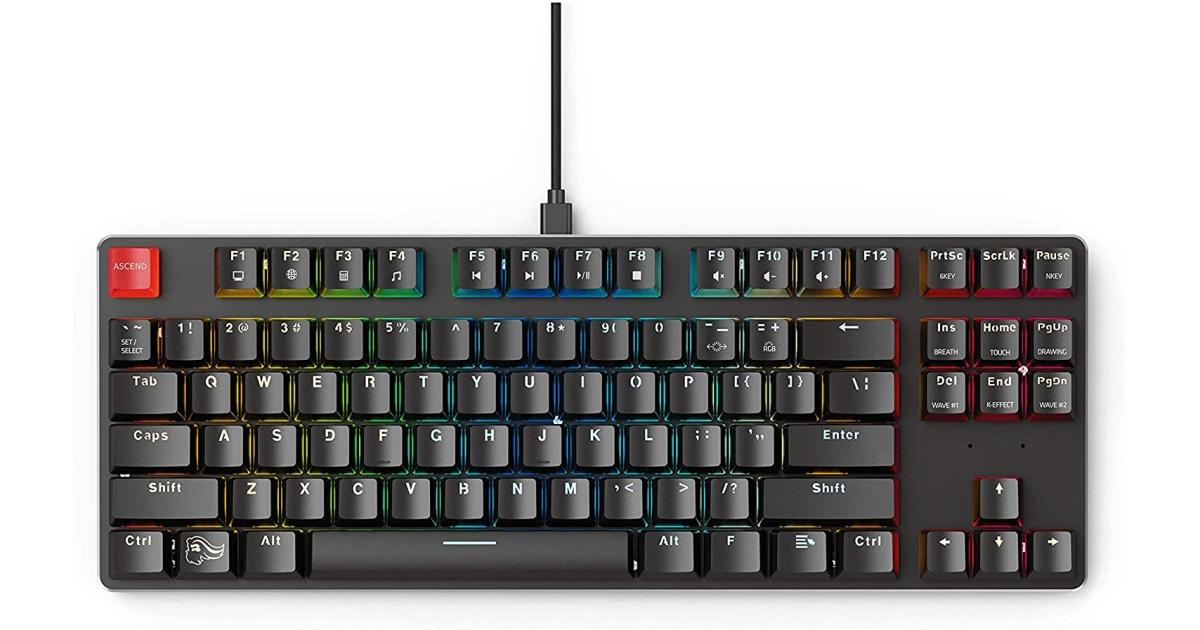 Glorious GMMK TKL (80%), Modular Mechanical Gaming Keyboard -TenKeyLess ...