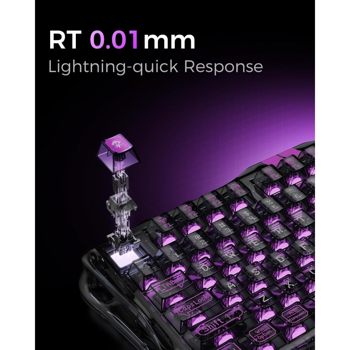 GravaStar Mercury V75 Lite Hall Effect Magnetic Gaming Keyboard – 8KHz ...